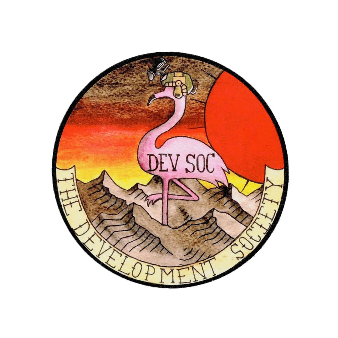 Tactical Flamingo Sticker – The Development Society